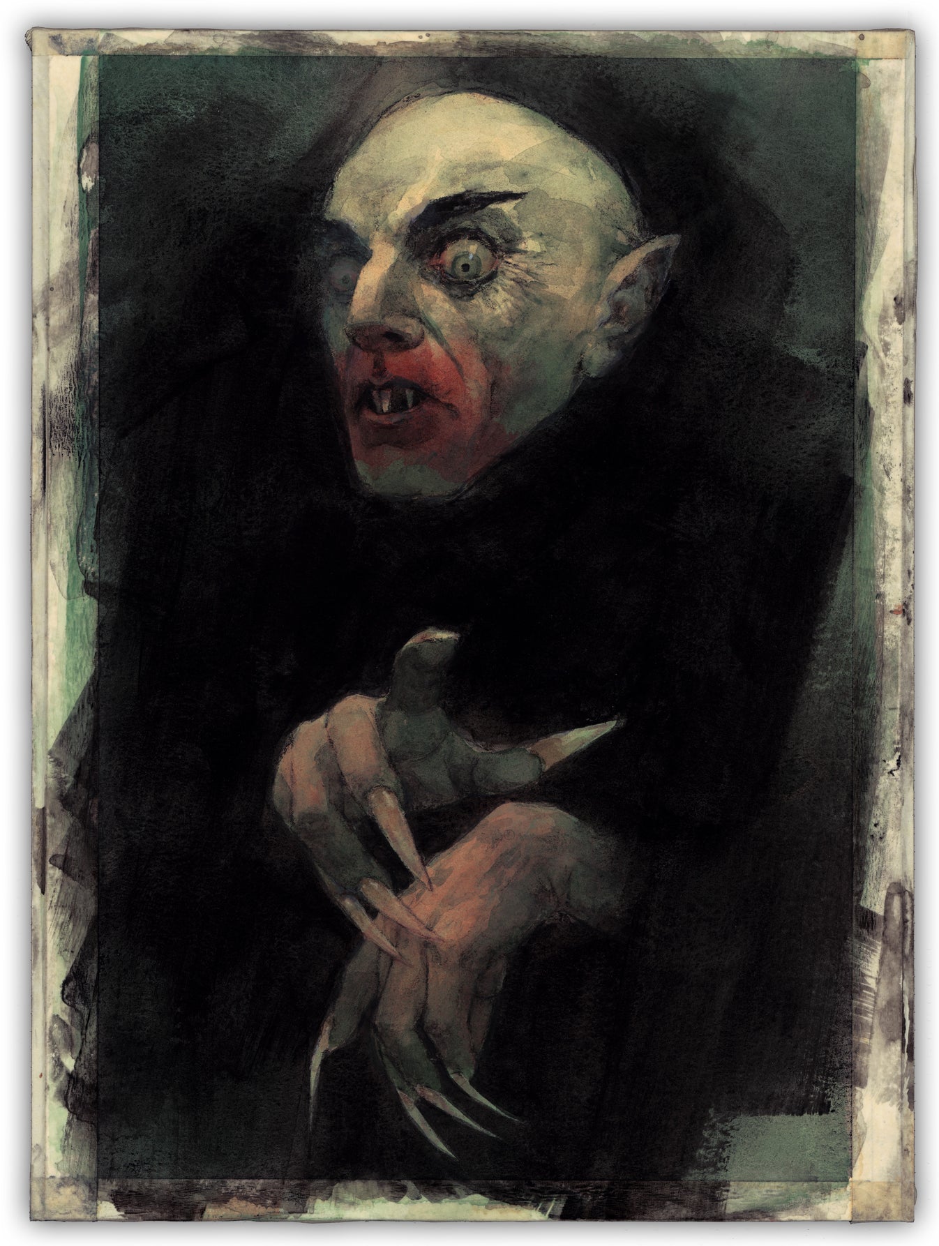 Nosferatu by Hans Woody - "Watercolor" OG – Apollo Gallery